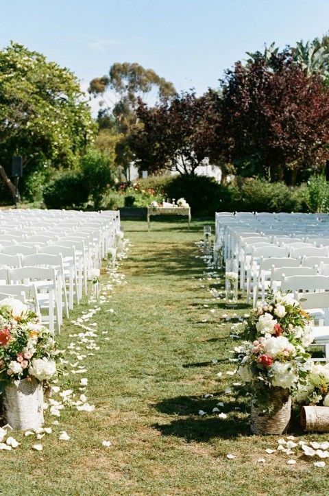 34 Stylish Outdoor Wedding Aisle Décor Ideas – ChicWedd