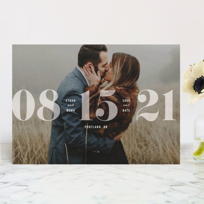 50 Creative and Unusual Save The Date Card Examples – ChicWedd
