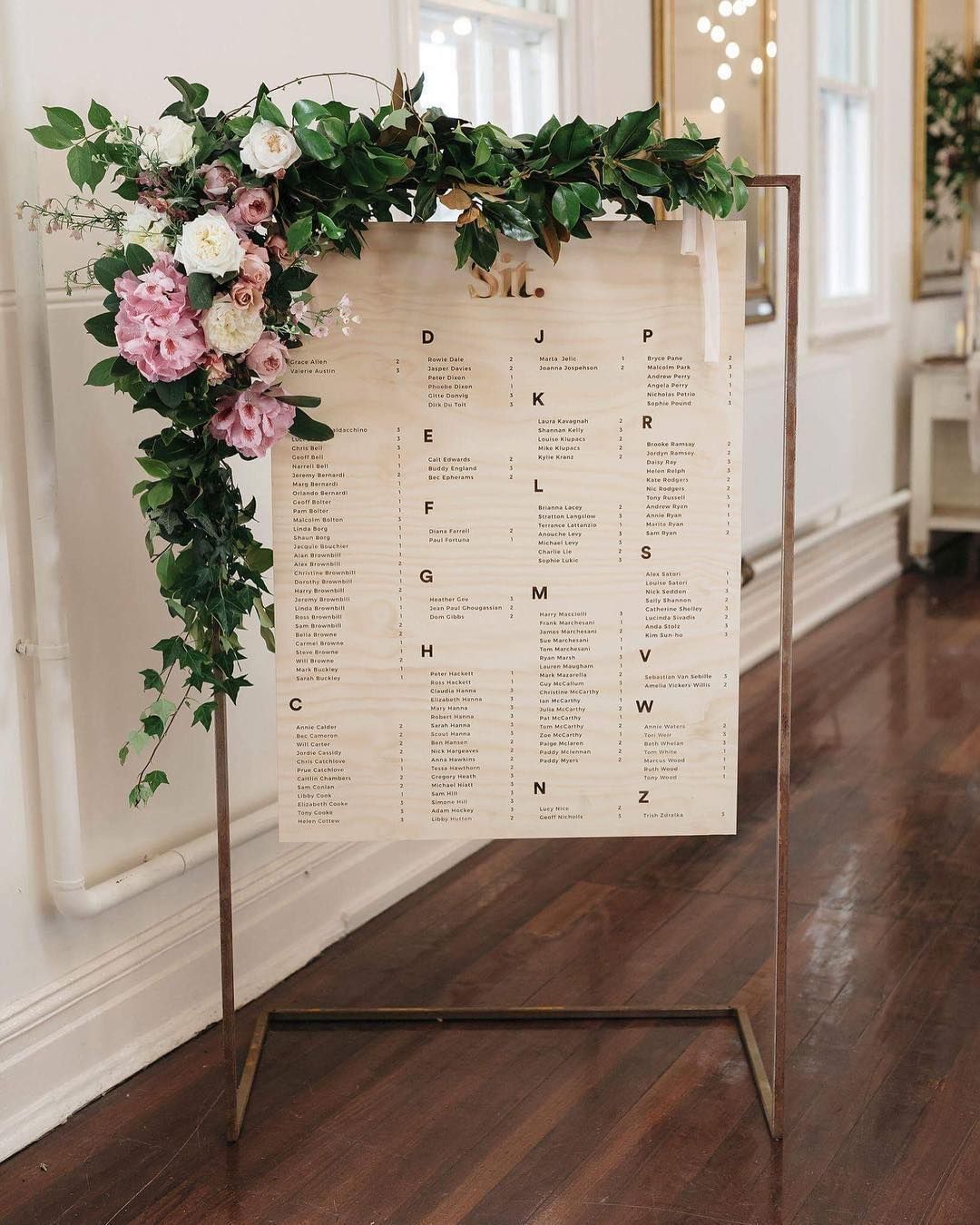 38 Brilliant Wedding Seating Chart Ideas To Steal ChicWedd