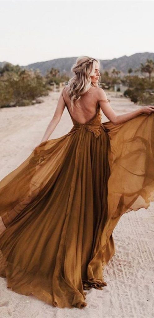 36 Colourful Wedding Dresses Colour Your Wedding – ChicWedd